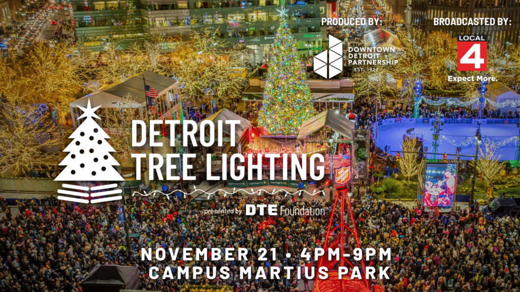 2025 Detroit Aglow presented by Amazon - Downtown Detroit Partnership
