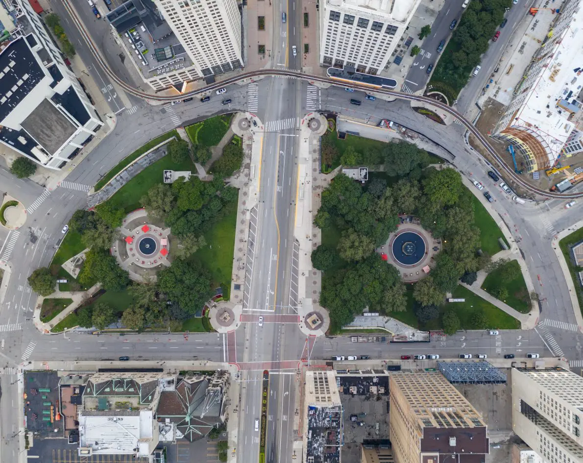 Grand Circus Park | In The Entertainment District | Downtown Detroit ...