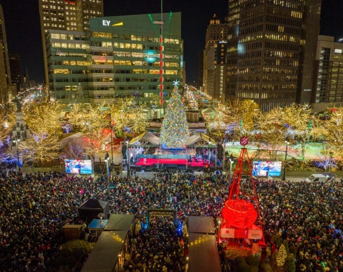 Detroit Tree Lighting Ceremony | Downtown Detroit Partnership