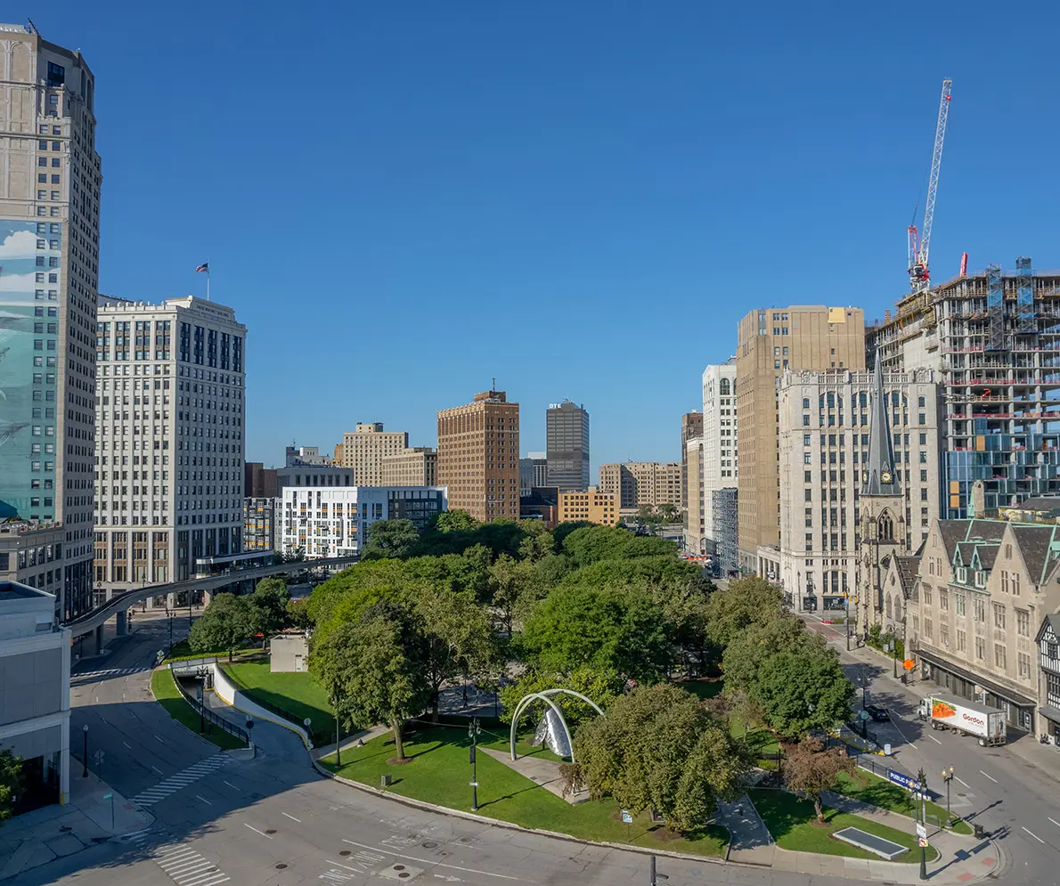 Grand Circus Park | In The Entertainment District | Downtown Detroit ...
