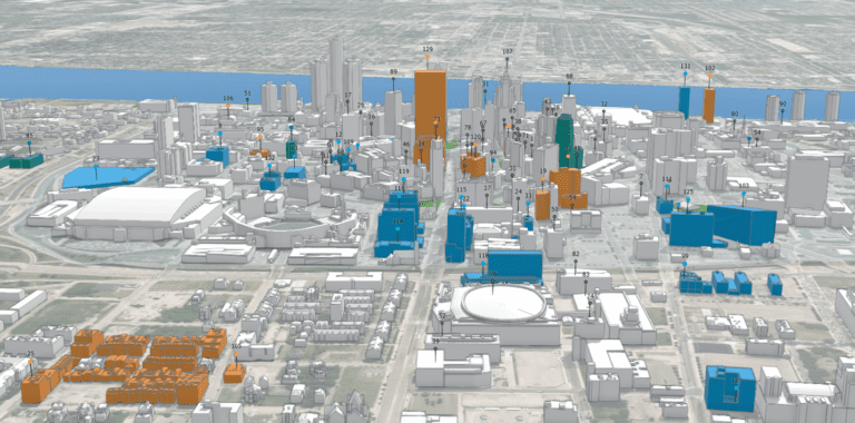 3-D Exploration of Downtown Detroit Development - Downtown Detroit ...