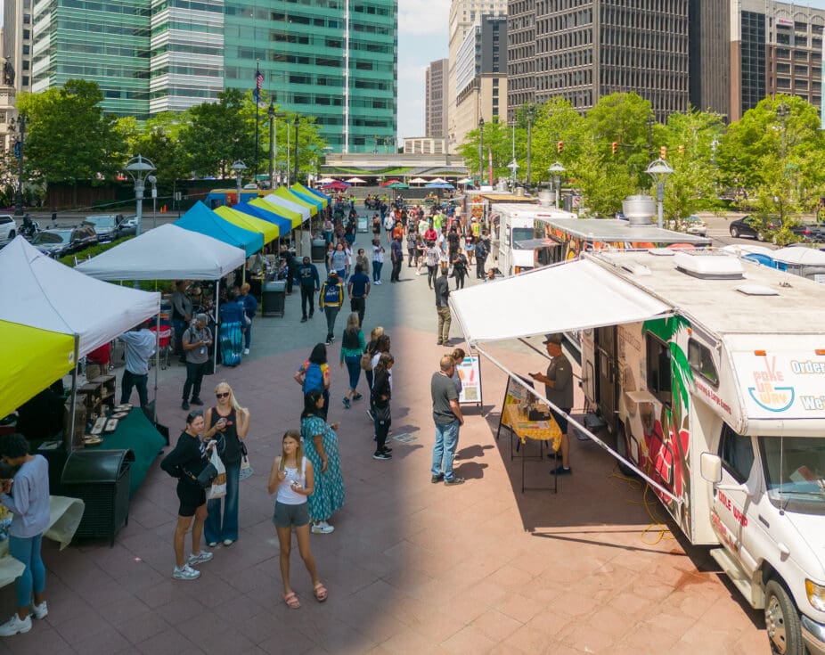 Cadillac Square | Food Trucks, Markets & More | Downtown Detroit ...