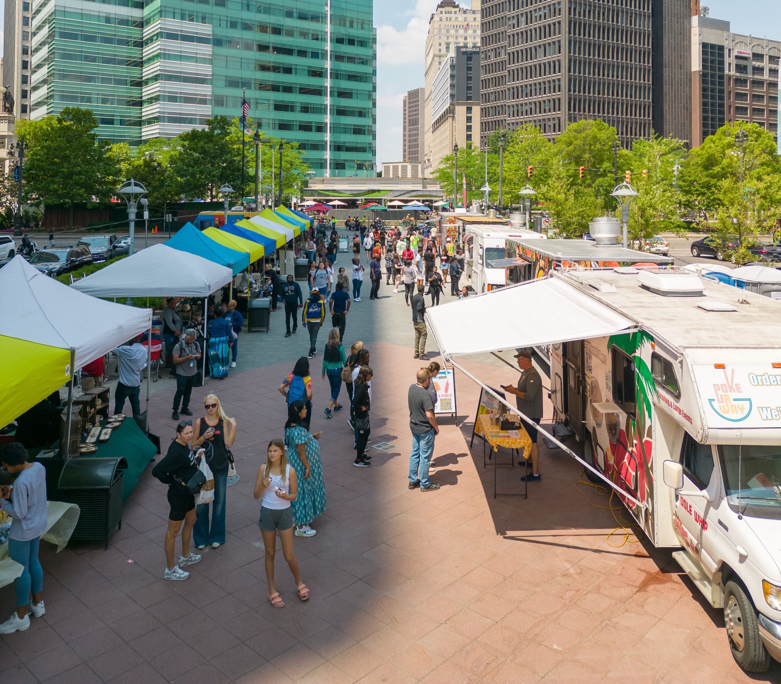 Cadillac Square | Food Trucks, Markets & More | Downtown Detroit ...