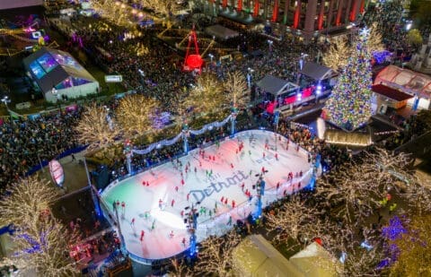 Downtown Detroit Parks | Ice Rink, Drive In & More | Downtown Detroit ...